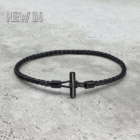 Men's Bar Bracelet – RoseGold & Black Pty Ltd