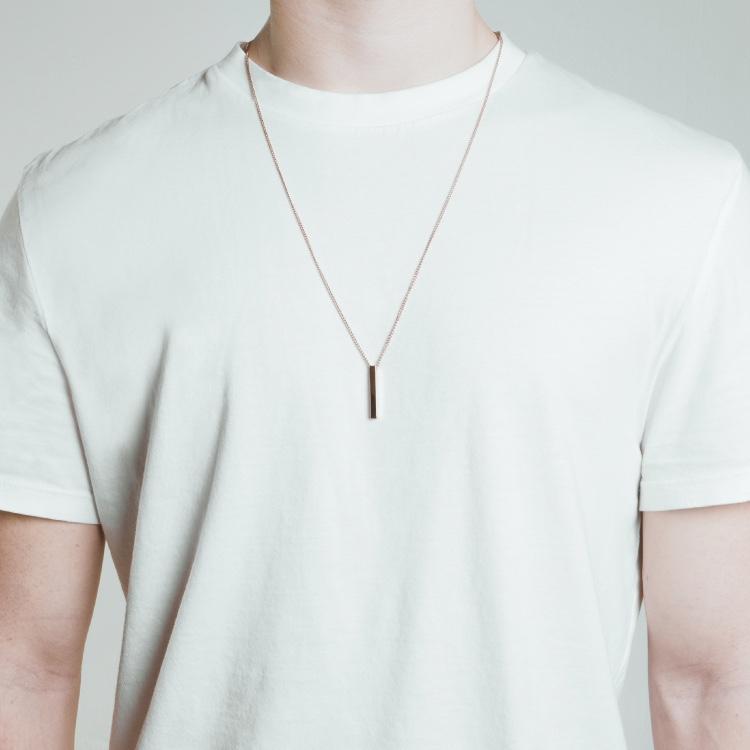 Rose Gold Bar Necklace – RoseGold & Black Pty Ltd