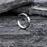 Minimal Silver Men’s Ring – RoseGold & Black Pty Ltd