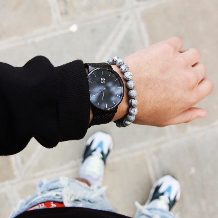 Minimal Black Watch – RoseGold & Black Pty Ltd